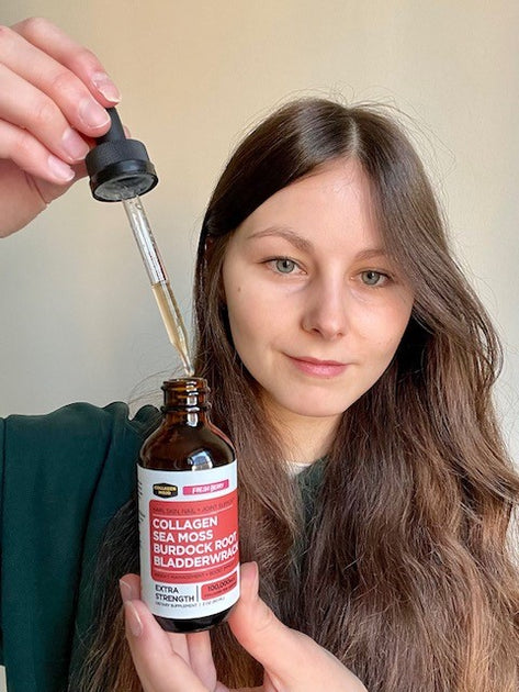 New Liquid Collagen Mojo with Sea Moss, Burdock Root & Bladderwrack ...