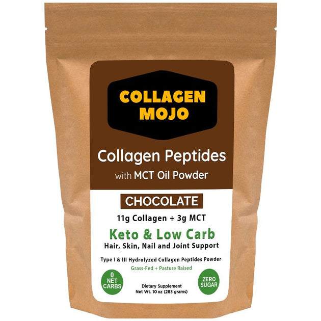 Chocolate Collagen Mojo with MCT Oil Powder - 10 oz. – SmartThingz
