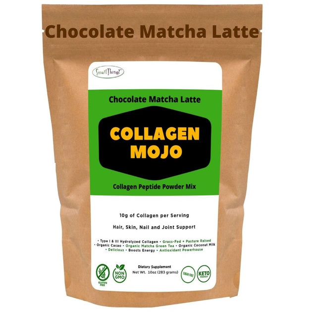 COLLAGEN MOJO. Chocolate Matcha Latte. Delicious blend of Hydrolyzed ...